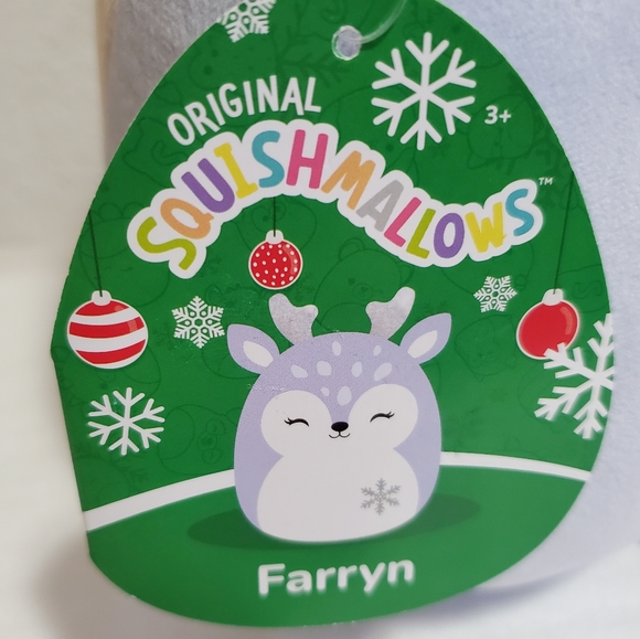 Squishmallows | Toys | Nwt 8 Farryn The Purple Fawn Squishmallows ...